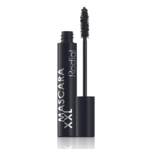 rodial mascara xxl- black 0.4 fl oz, supercharged volume lash mascara, long-wear and non-clumping formula, high volume black mascara xxl