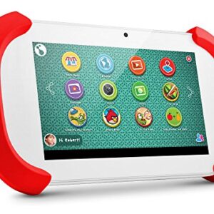 Ematic FunTab 7" HD Quad-Core Kid Safe Tablet with Android 4.2 & Kid Mode, Parental Controls, & Over 50 Apps, Red