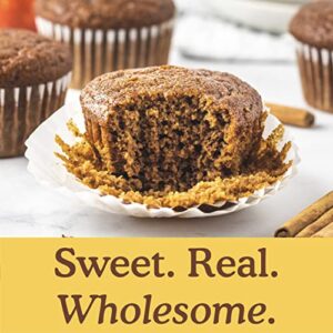 Simple Mills Almond Flour Baking Mix, Pumpkin Muffin & Bread Mix - Gluten Free, Plant Based, Paleo Friendly, 9 Ounce (Pack of 1)