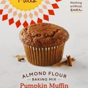 Simple Mills Almond Flour Baking Mix, Pumpkin Muffin & Bread Mix - Gluten Free, Plant Based, Paleo Friendly, 9 Ounce (Pack of 1)