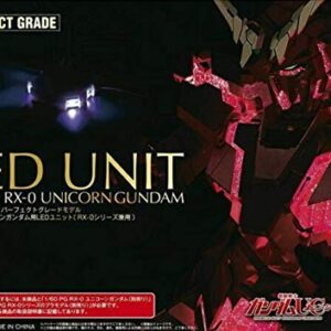 Bandai Hobby PG LED Unit for RX-0 Unicorn Gundam Model Kit (1/60 Scale) Red and Green and Blue