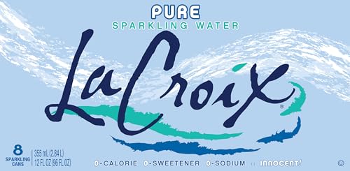 LaCroix Sparkling Water, Pure, 12 Fl Oz (pack of 8)