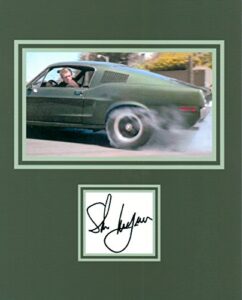 kirkland steve mcqueen 8 x 10 photo autograph on glossy photo paper