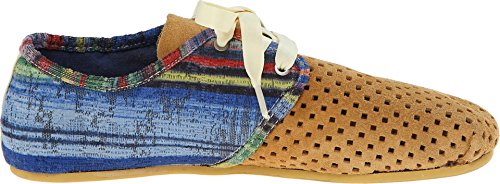 OTZ Shoes Women's Mustard/Batik Jazz Goat Suede Medium / 8 B(M) US