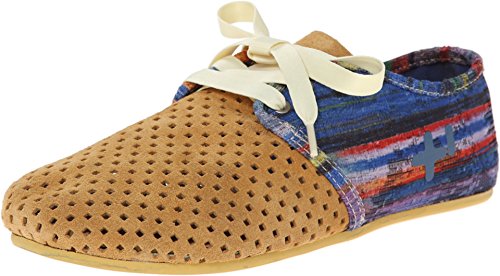 OTZ Shoes Women's Mustard/Batik Jazz Goat Suede Medium / 8 B(M) US