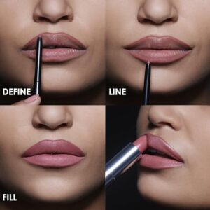 Maybelline Color Sensational Lipstick, Lip Makeup, Matte Finish, Hydrating Lipstick, Nude, Pink, Red, Plum Lip Color, Lust for Blush, 1 Count