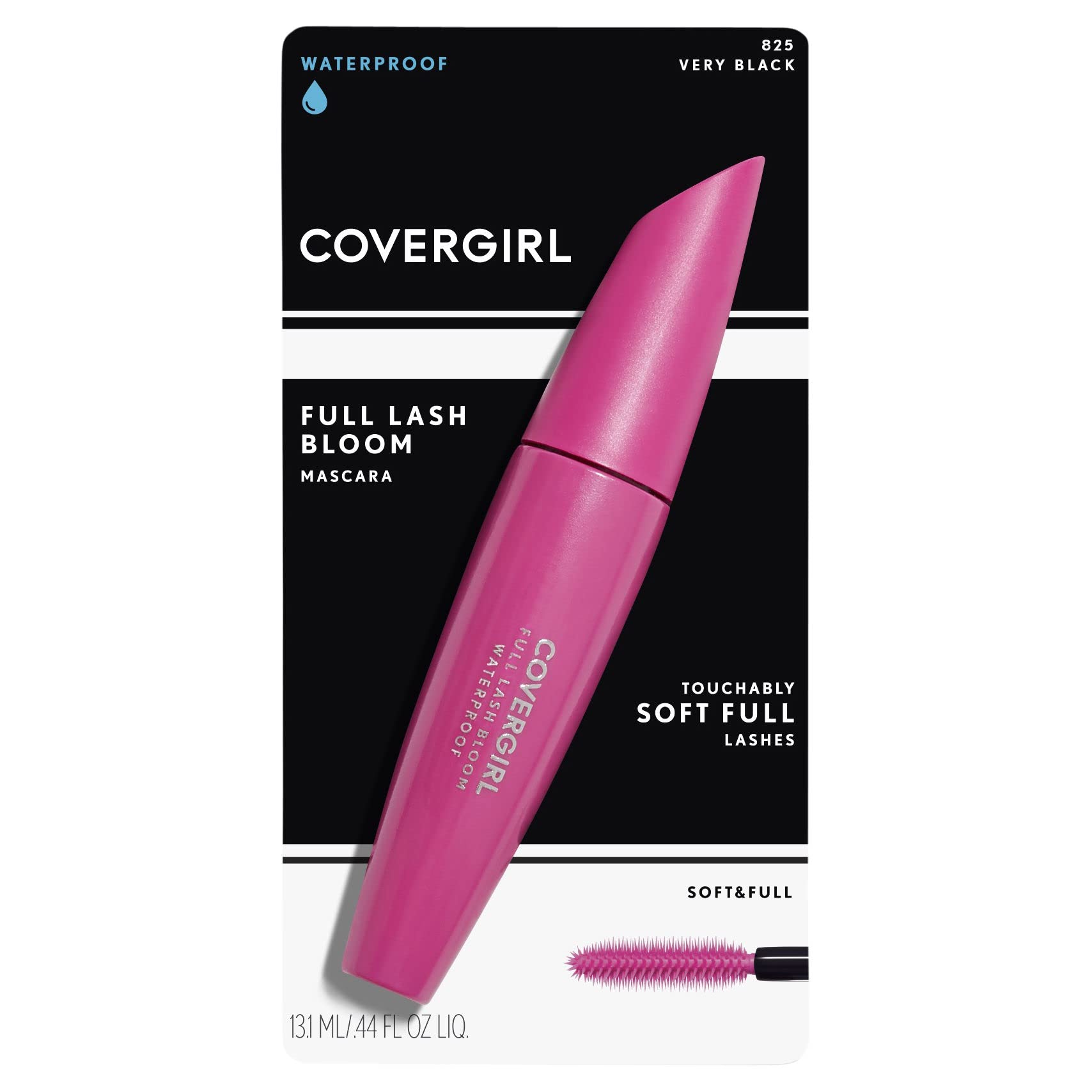 COVERGIRL Full Lash Bloom by Lashblast Waterproof Mascara Very Black .44 fl oz (13.1 ml) (Packaging may vary)