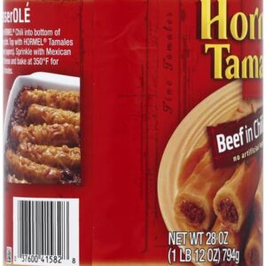 HORMEL Beef Tamales, 28 oz