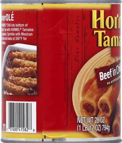 HORMEL Beef Tamales, 28 oz