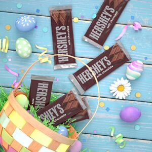 HERSHEY'S Milk Chocolate, Easter Candy Bars, 1.55 oz (6 Count)