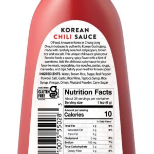 Chung Jung One O'Food Gochujang Korean Chili Sauce, Medium Hot Sauce, 7.50 oz. (Pack of 2)