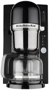 kitchenaid kcm0802ob pour over coffee brewer, 8 cups,onyx black