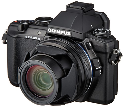 OLYMPUS compact digital camera stylus 1S Black STYLUS-1S-BLK - International Version (No Warranty)