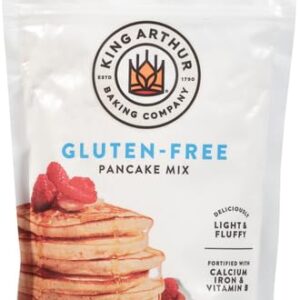 King Arthur Gluten-Free Pancake Mix, Non-GMO Project Verified, Kosher, 15 Ounces, Packaging May Vary