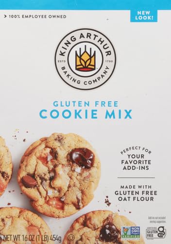 King Arthur Baking Company, Cookie Mix, Gluten-Free Oat Flour, 16 Oz, 1 Count