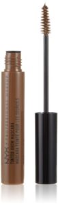 nyx professional makeup tinted eyebrow mascara, brunette