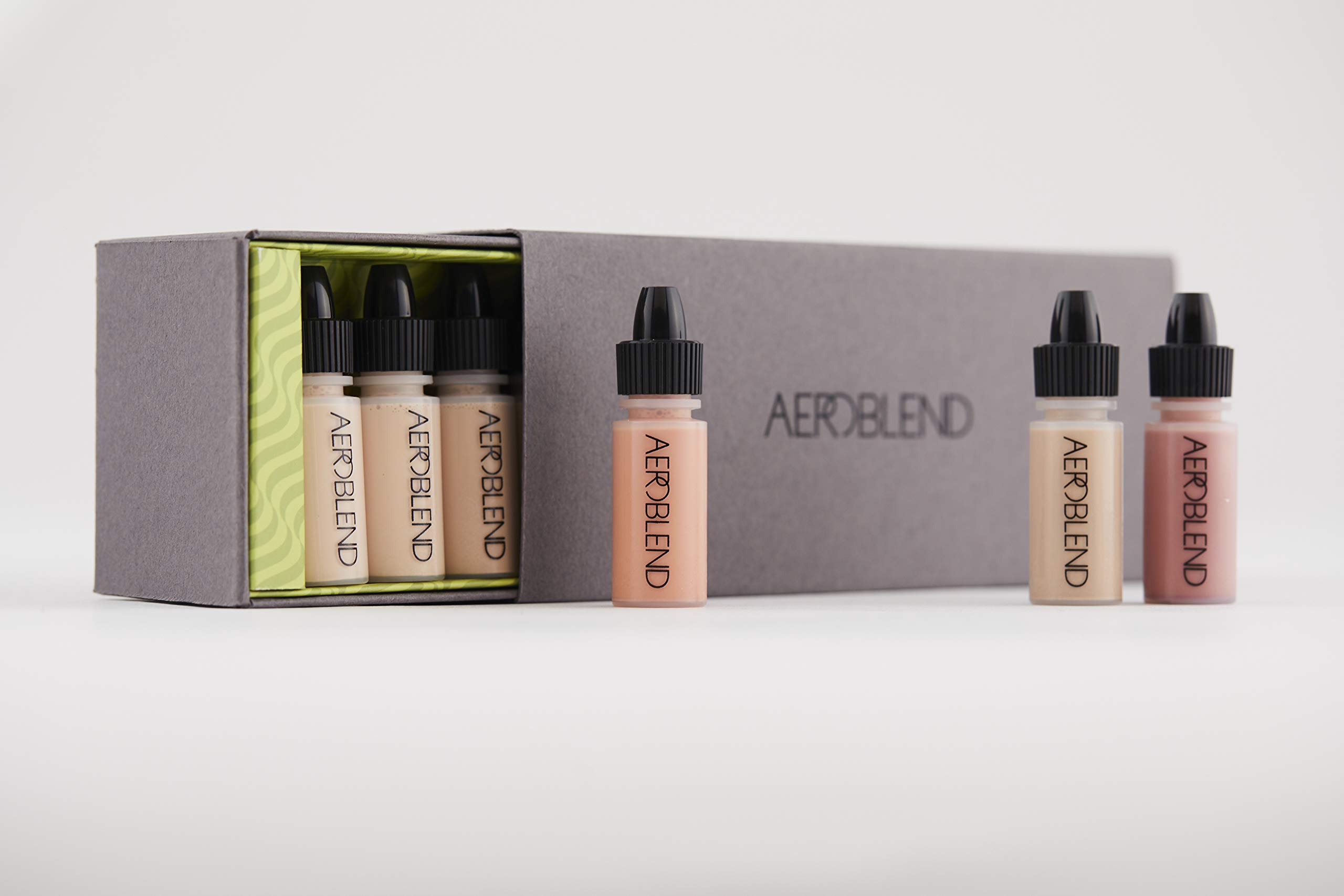 Aeroblend Airbrush Makeup Mini Sets (Light/Med)