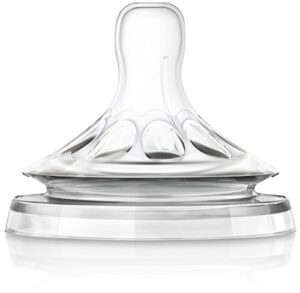 philips avent natural bpa free first flow nipple (pack of 2)