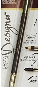 L'Oreal Paris Brow Stylist Designer Eyebrow Pencil, Dark Brunette [315] 0.045 oz