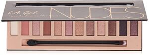 l.a. girl beauty brick eyeshadow, nudes, 0.42 ounce, powder