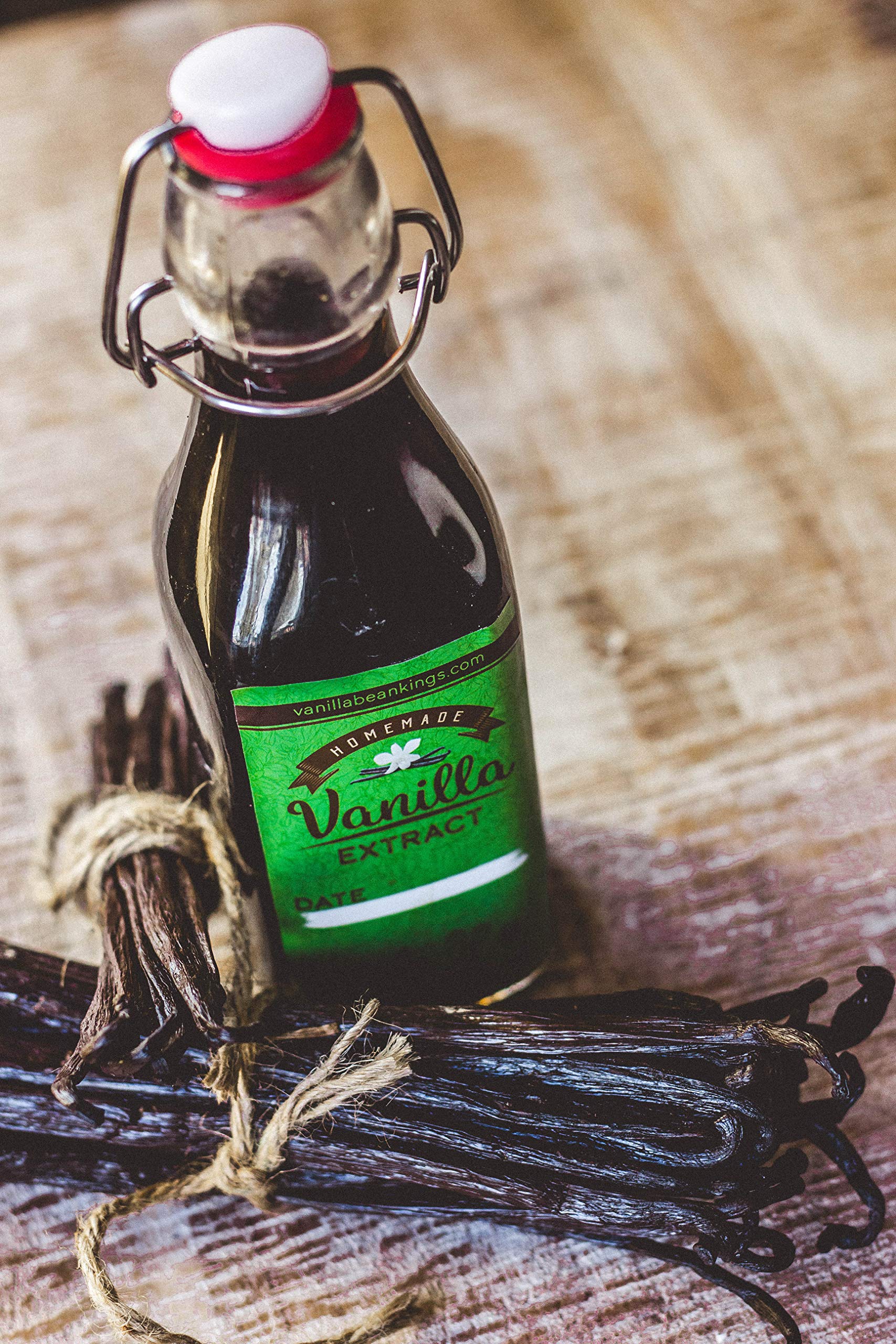 10 Organic Madagascar Vanilla Beans Whole Grade A Vanilla Pods for Vanilla Extract and Baking