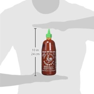 Sriracha Hot Chili Sauce Large Bottle 740ml (28oz X 2 Pack)