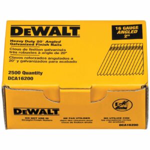 dewalt dca16200 2" heavy duty 20-degree angled galvanized finish nails