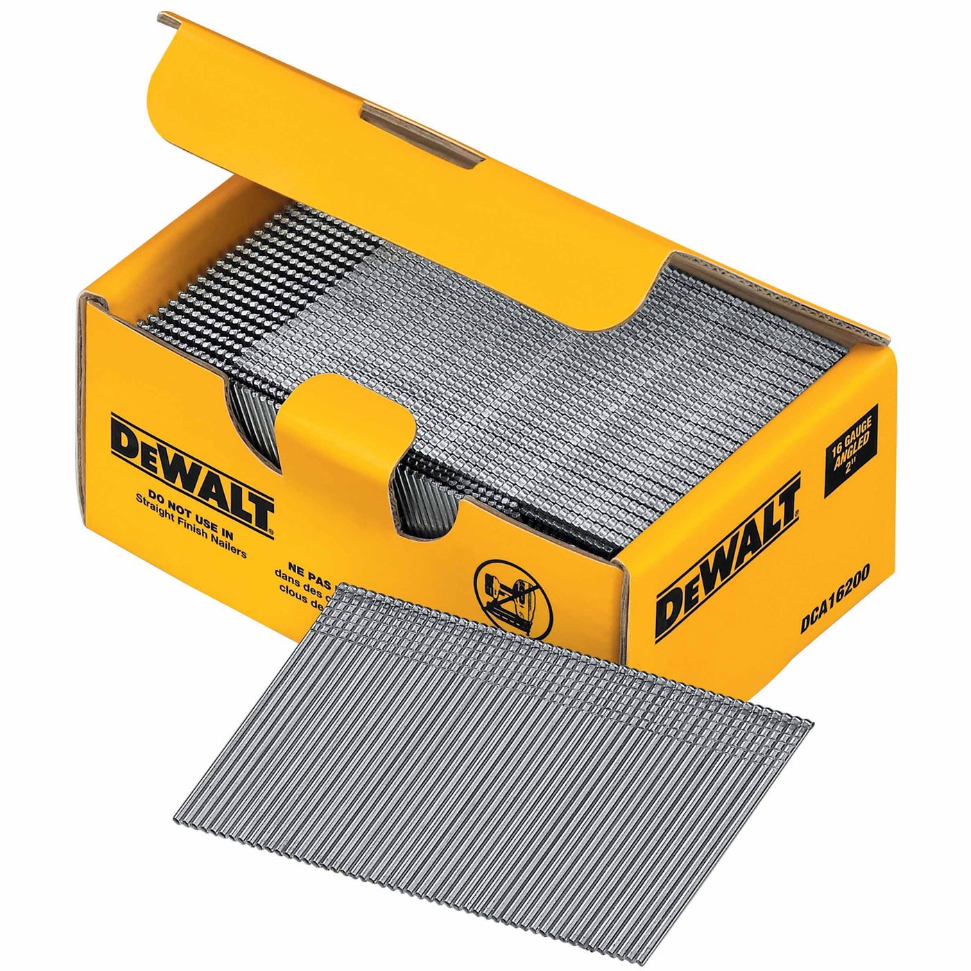 DeWalt DCA16200 2" Heavy Duty 20-Degree Angled Galvanized Finish Nails