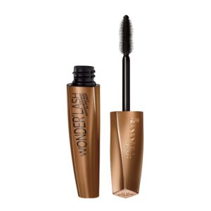 rimmel london wonder'lash mascara, waterproof, conditioning, lightweight feel, 003, extreme black, 0.2oz