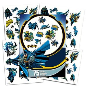 trends int. dc comics batman temporary tattoos - pack of 75