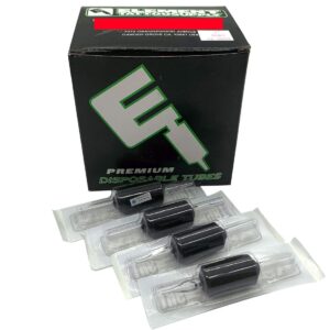 Element Tattoo Supply Pro Grip 1 inch Disposable Tattoo Tubes Round Tip 18RT Box of 20 Grips