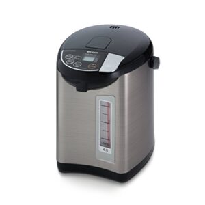 tiger pdu-a40u electric water boiler and warmer (135 oz, black)