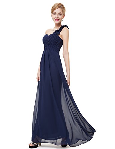 Ever-Pretty Womens Floor Length Sweetheart Neckline Formal Bridesmaids Dress 12 US Navy Blue