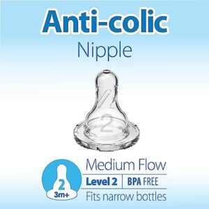 Dr. Browns 2 Natural Flow Level 2 Standard Nipple - 6 Count