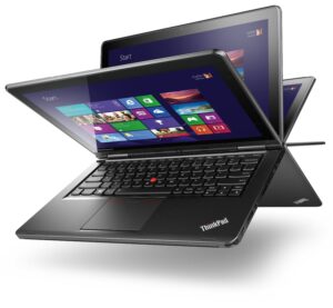 lenovo thinkpad s1 yoga convertible touchscreen ultrabook - core i5-4300u, 8gb ram, 180gb solid state drive, windows 8.1 professional, wifi ac, 8 cell battery