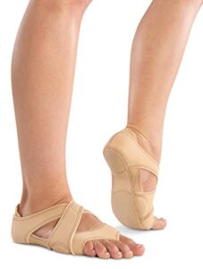 danshuz women's neoprene cross wrap tan footundeez l