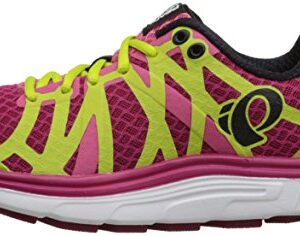 PEARL IZUMI Women's W EM Road H 3 Running Shoe, Cerise/Honeysuckle, 5 B US