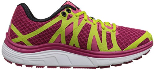 PEARL IZUMI Women's W EM Road H 3 Running Shoe, Cerise/Honeysuckle, 5 B US