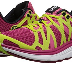 PEARL IZUMI Women's W EM Road H 3 Running Shoe, Cerise/Honeysuckle, 5 B US