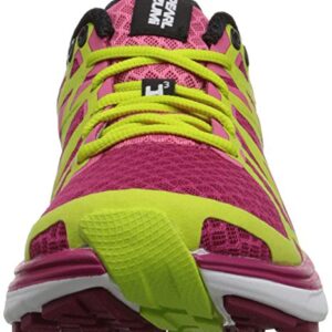 PEARL IZUMI Women's W EM Road H 3 Running Shoe, Cerise/Honeysuckle, 5 B US