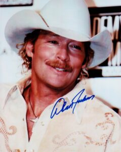 kirkland alan jackson 8 x 10 autograph photo on glossy photo paper