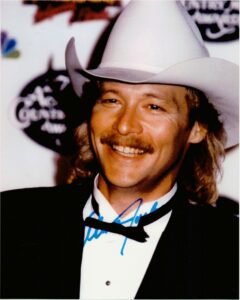 kirkland alan jackson 8 x 10 autograph photo on glossy photo paper