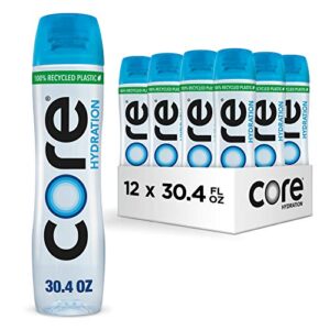 core hydration perfectly balanced water, 30.4 fl oz bottle (pack of 12)