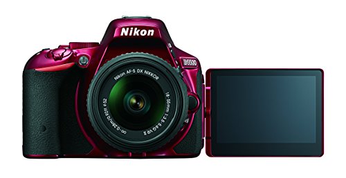 Nikon D5500 DX-format Digital SLR w/ 18-55mm VR II Kit (Red)