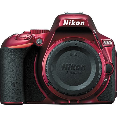 Nikon D5500 DX-format Digital SLR w/ 18-140mm VR Kit (Red)