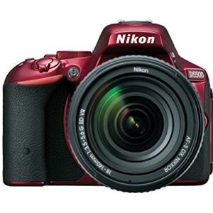 Nikon D5500 DX-format Digital SLR w/ 18-140mm VR Kit (Red)