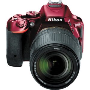 Nikon D5500 DX-format Digital SLR w/ 18-140mm VR Kit (Red)