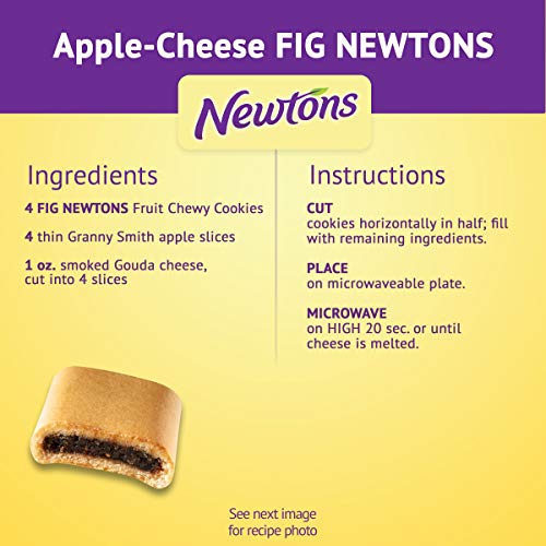 Newtons Soft & Fruit Chewy Cookies, (2 Cookies Per Pack) Fig, 24 Oz (Pack of 12)