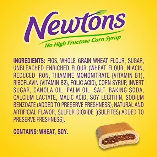 Newtons Soft & Fruit Chewy Cookies, (2 Cookies Per Pack) Fig, 24 Oz (Pack of 12)