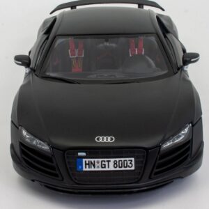 Maisto Audi R8 GT Matte Black 1:18 Scale Car Special Edition